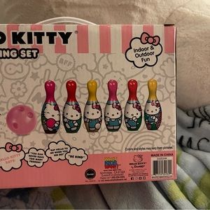 Sanrio | Toys | Hello Kitty Themed Bowling Pins And Ball | Poshmark